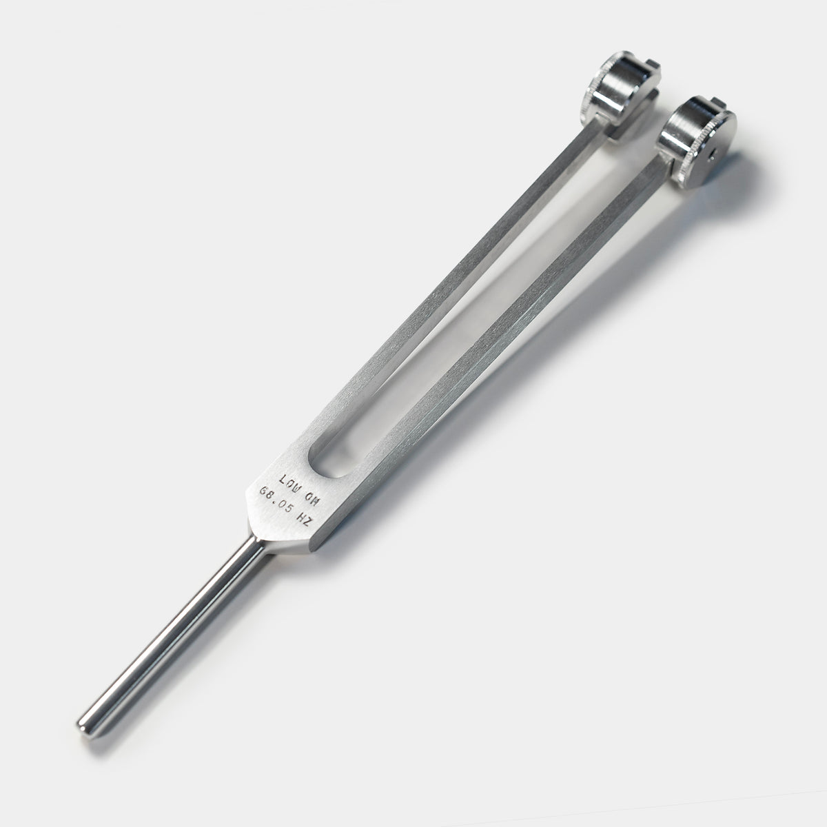 Low OM Tuner 68.05 Hz | Tuning Fork Therapy | Long Stem Tuning Fork ...
